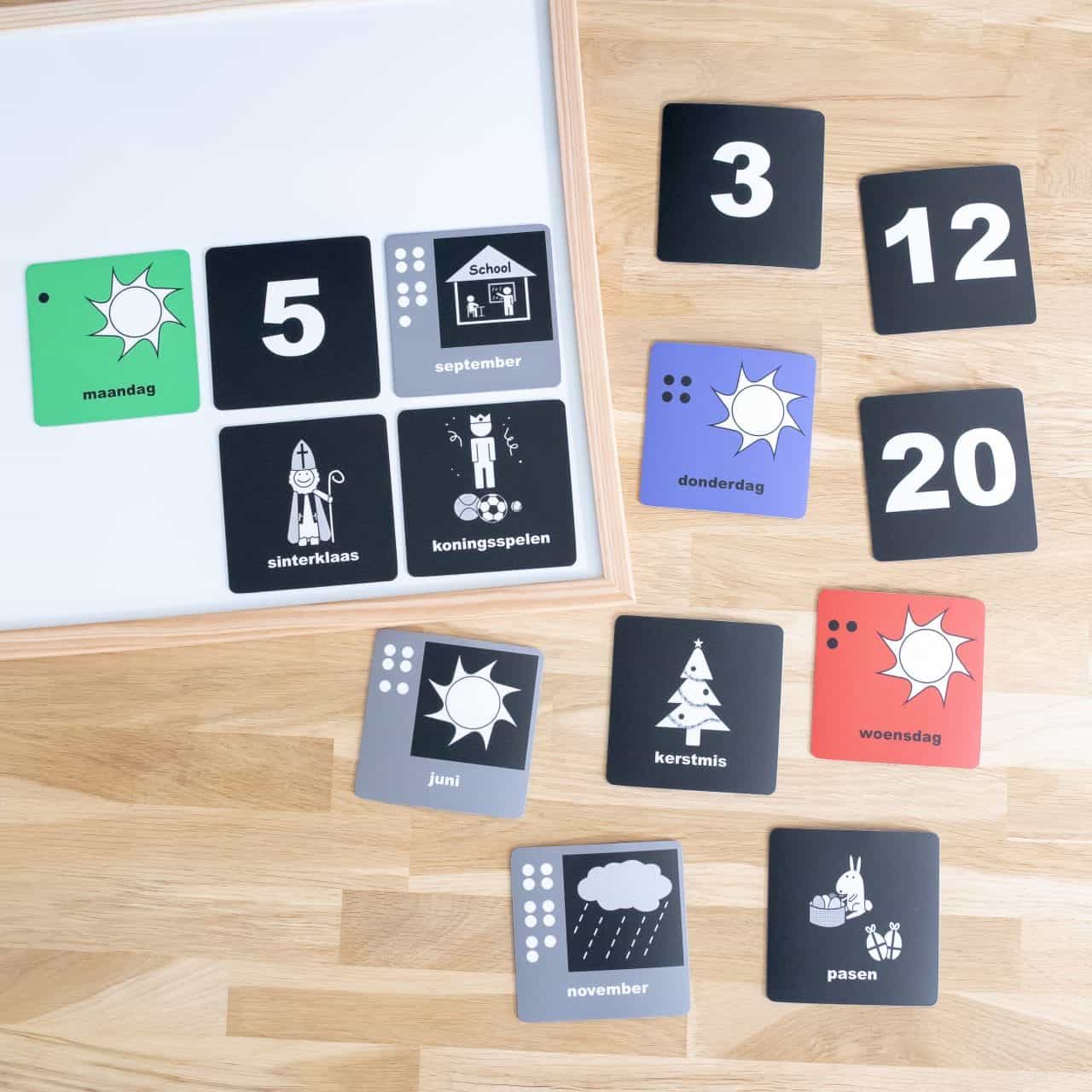 Een duidelijke dagplanning met pictogrammen in de klas